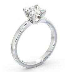 Princess Diamond Elegant Style Ring 18K White Gold Solitaire | Lorel ...