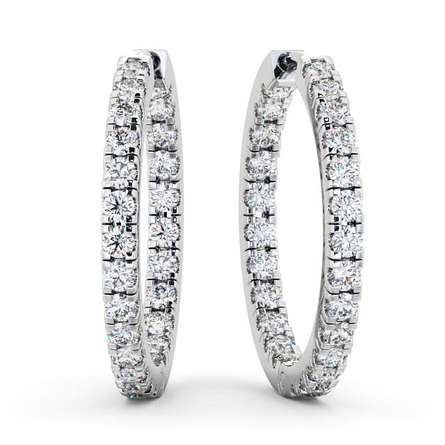 Diamond Hoop Earrings | Lorel Diamonds